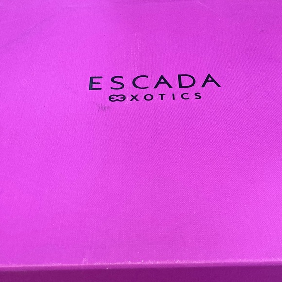 Escada | Shoes | Escada Pink Suede With Rhinestonesover The Knee | Poshmark